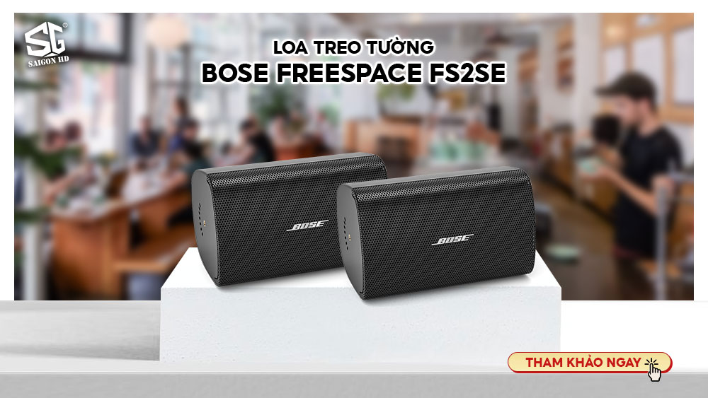 Top loa ngoài trời Bose dành cho quán cafe tốt nhất hiện nay – Bose chính hãng by SAIGON HD